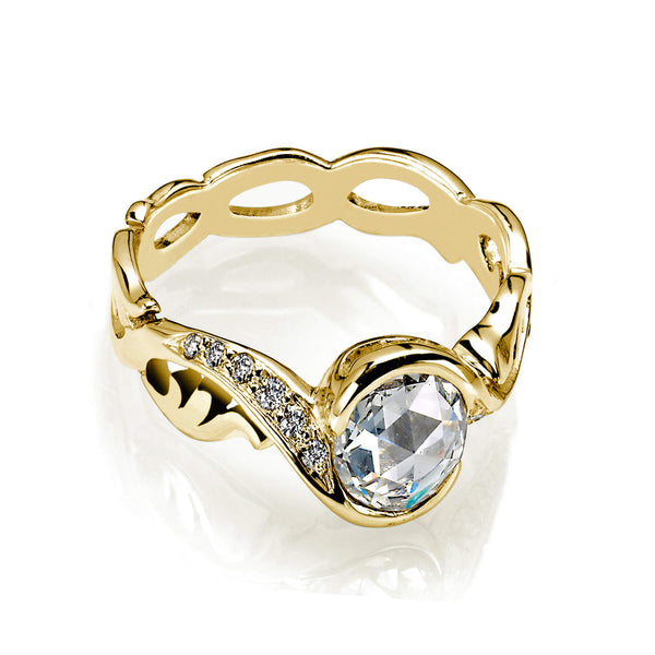 Edgy Diamond Engagement Ring | Unique Designs